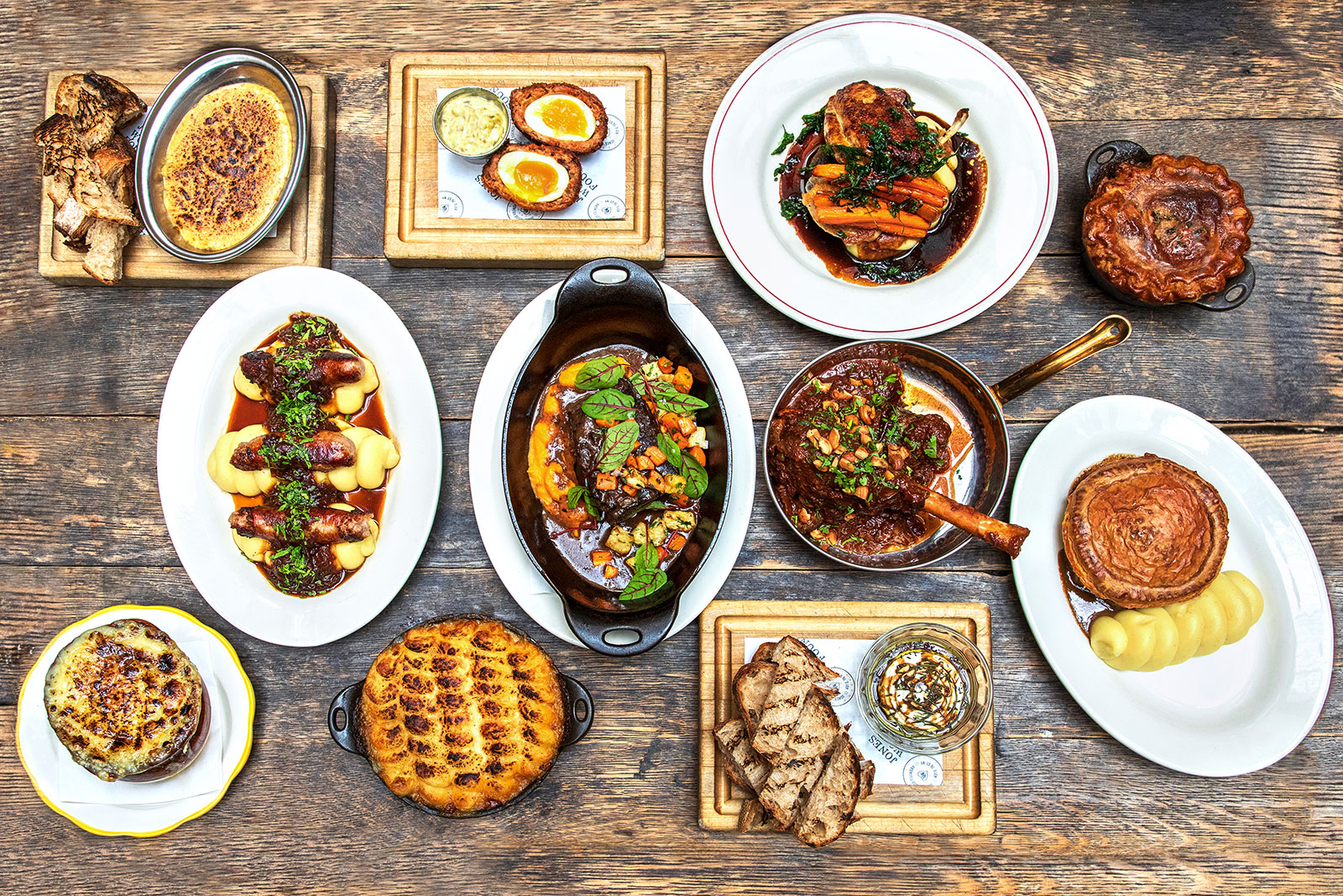 Lunch and Dinner Menu – Jones Wood Foundry